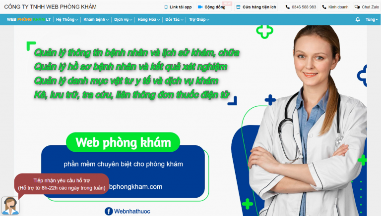 Webphongkham - Phần mềm kê đơn điện tử và quản lý phòng khám chuyên biệt - WEB NHÀ THUỐC|PHẦN ...
